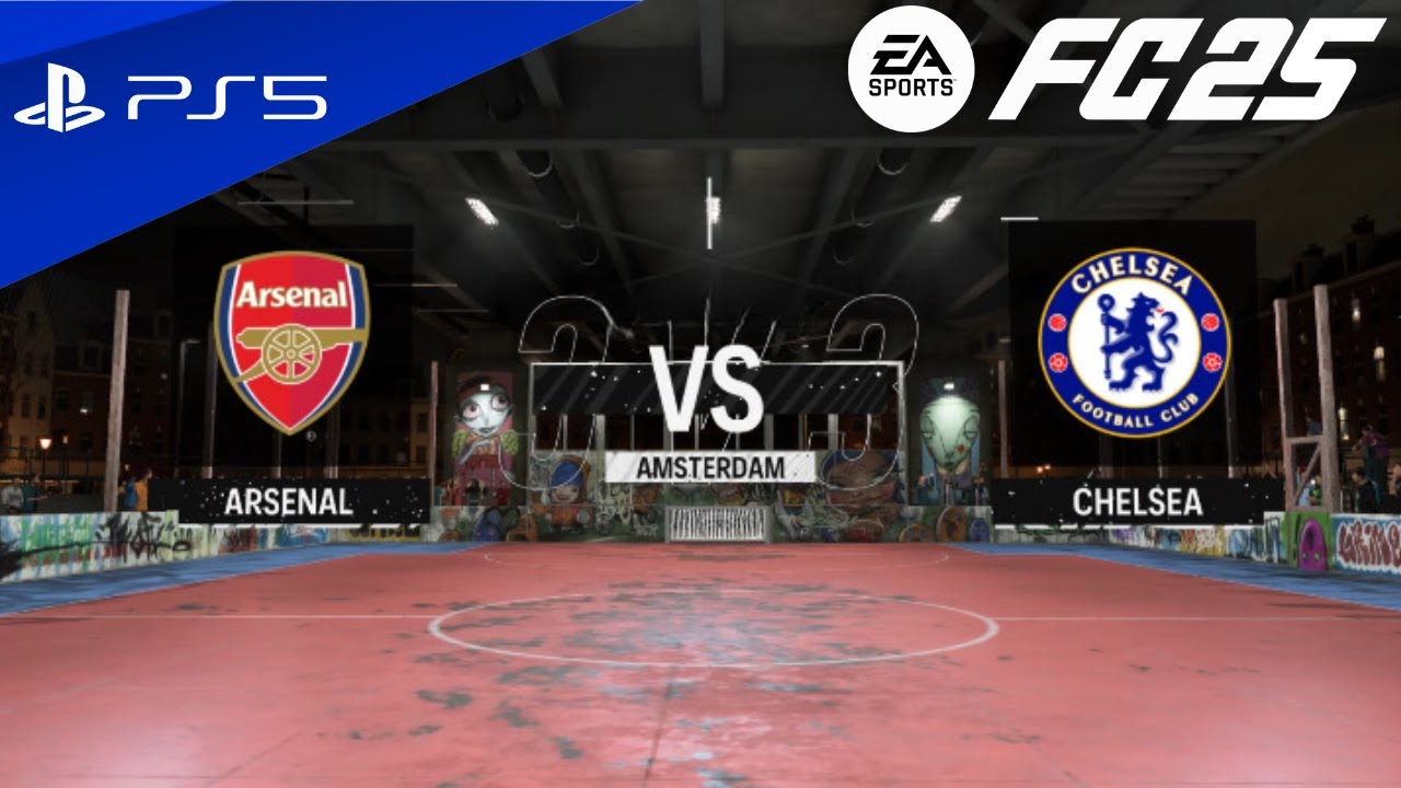 FC 25 VOLTA - Arsenal Vs Chelsea Ft. Jesus, Martinelli, Jackson | PS5 ...