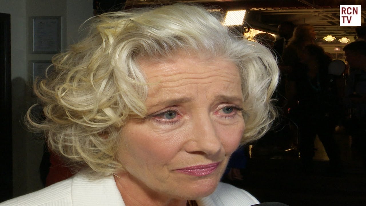 Emma Thompson Interview Good Luck To You Leo Grande Premiere - YouTube