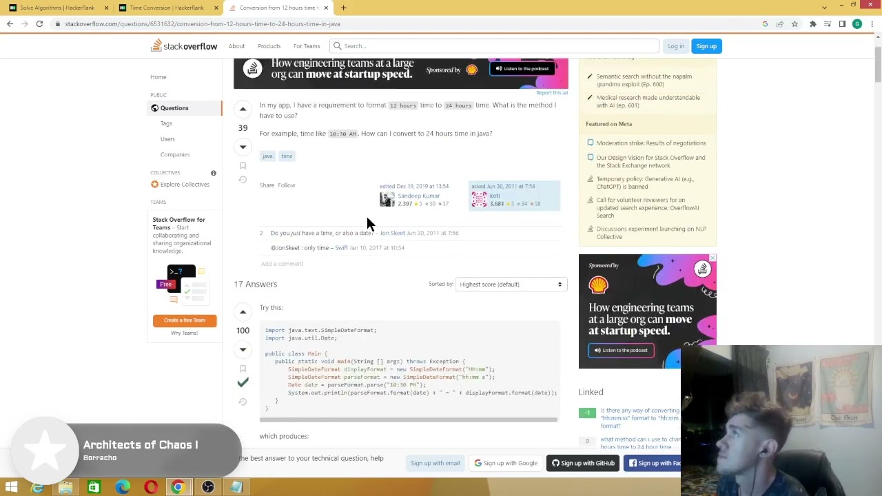 JAVA STUDY Converting AM PM Hours To 24Hrs Format Using JAVA STUDY Converting AM PM Hours To 24Hrs Format Using
