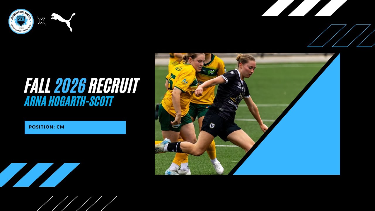 Arna Hogarth-Scott 2026 SCA Soccer Recruit - YouTube