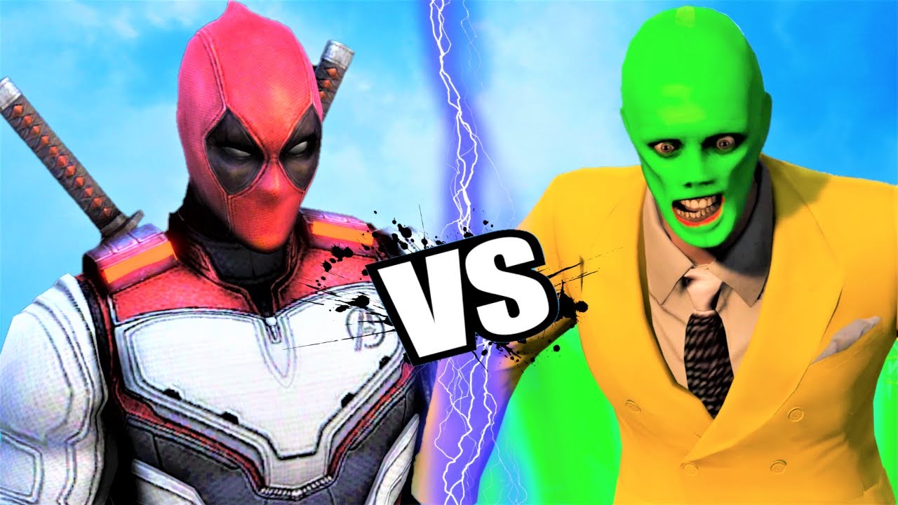 DEADPOOL (ENDGAME) vs THE MASK - Epic battle - YouTube