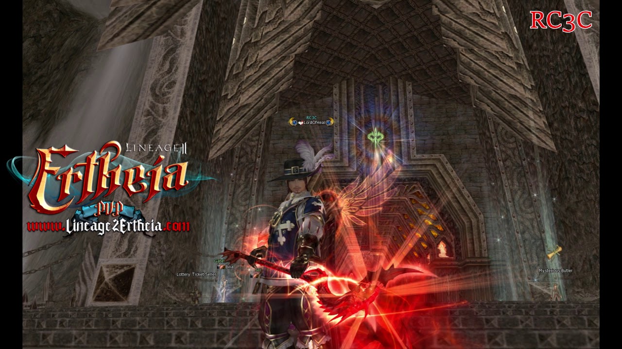 Lineage 2 Ertheia PVP server - Character .... hehe - YouTube
