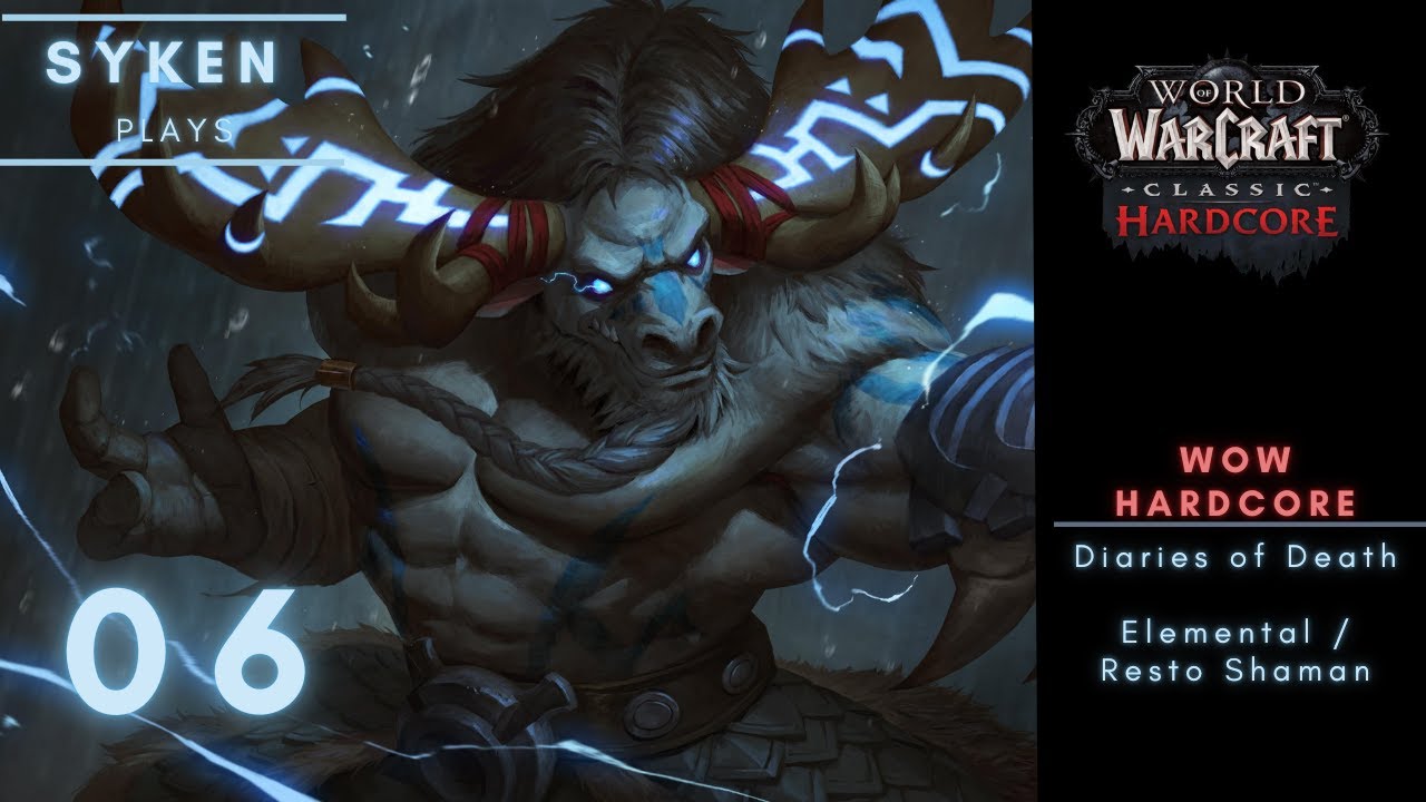 #06 WOW Classic Hardcore Elemental Shaman (Death = Delete), Stitches ...