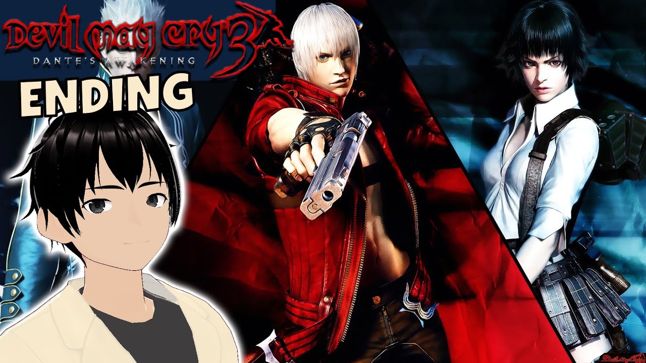Reaching the TOP of DEVIL TOWER | Devil May Cry 3 Ending【VTuber】 - YouTube