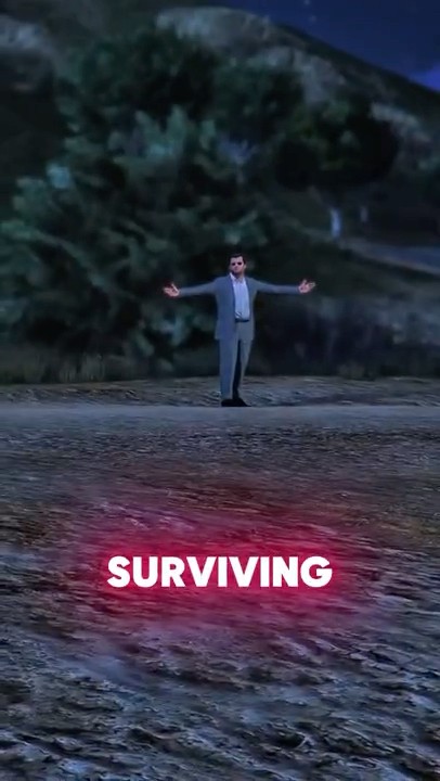 Surviving Is Winning Franklin!💀🔥 | #GTAV #shorts - YouTube