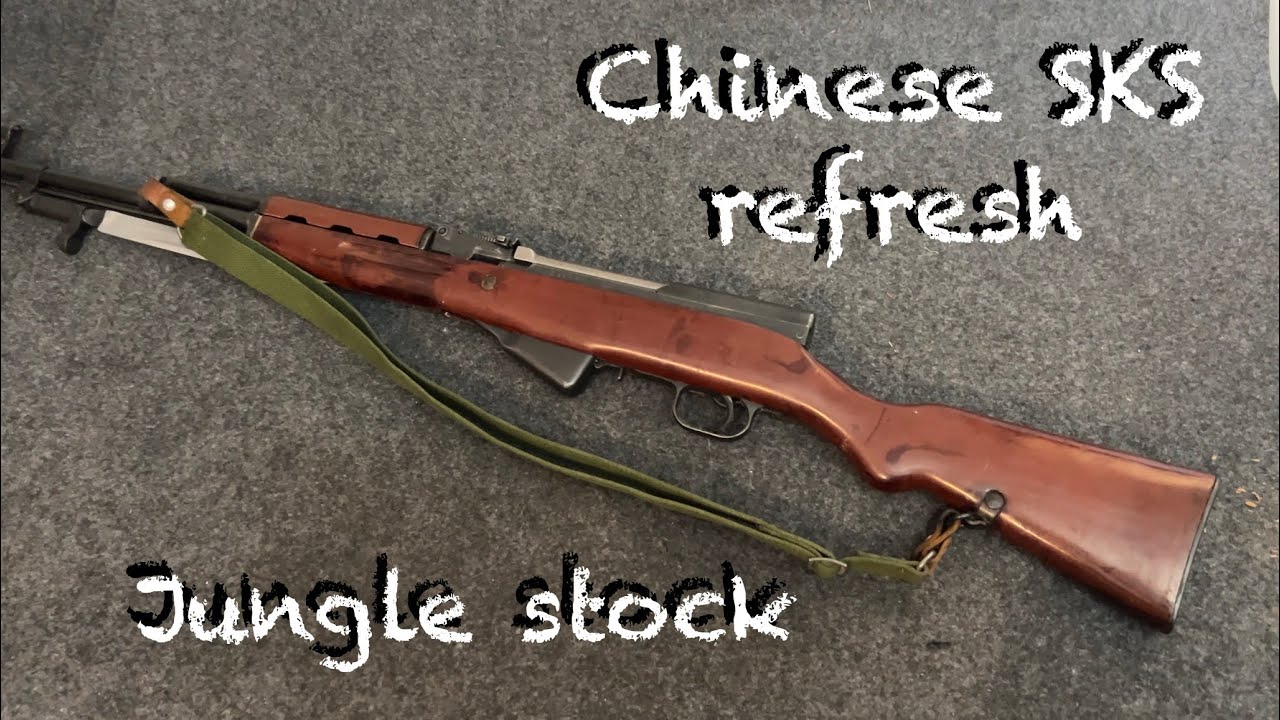 Chinese type 56 Letter Rifle refresh. Back to how it was - a jungle ...