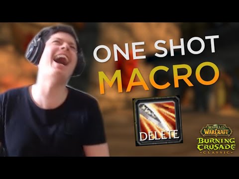 Rogue ONE SHOT macro - TBC PREPATCH WOW - YouTube