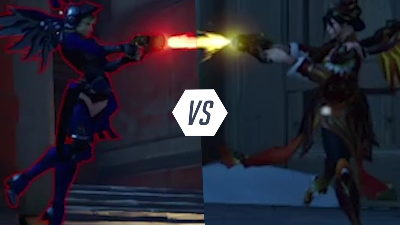 Overwatch 2 Mercy Anime Battle - YouTube