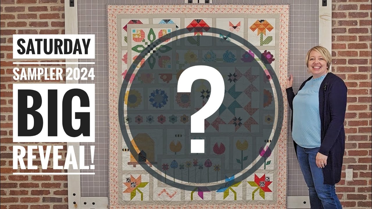 Saturday Sampler 2024 - October - Finished Quilt - YouTube
