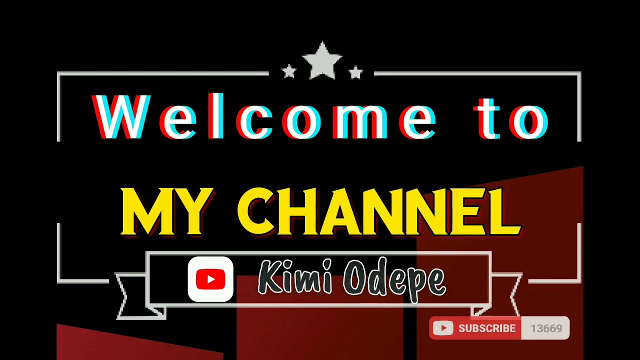 Official intro of Kimi Odepe channel Youtube - YouTube