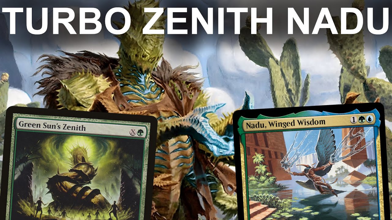 GETTING BRISTLY! Legacy Turbo Green Sun's Zenith Nadu Combo. Modern ...
