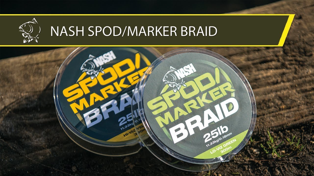 NASH SPOD/MARKER BRAID - YouTube