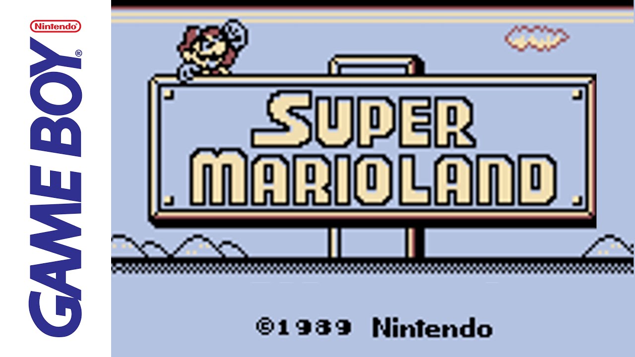 [GB] Super Mario Land (1989) Longplay - YouTube
