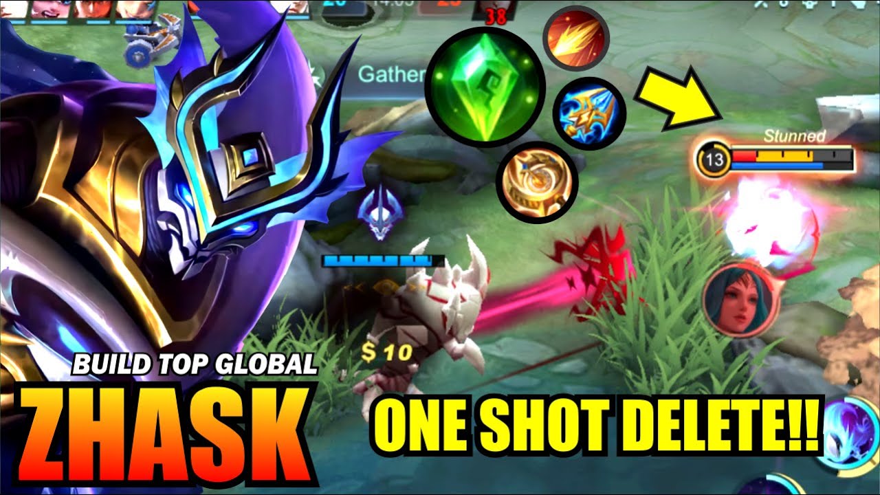 UNEXPECTED DAMAGE!! ZHASK ONE SHOT DELETE FULL DAMAGE BUILD TOP GLOBAL ...