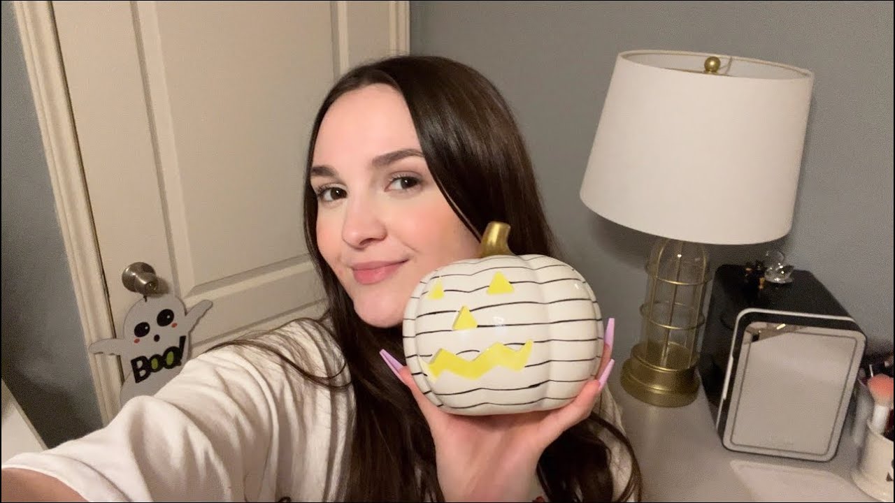 ASMR Decorate my room for Fall with me 🍁🍂👻🎃 (lofi) - YouTube