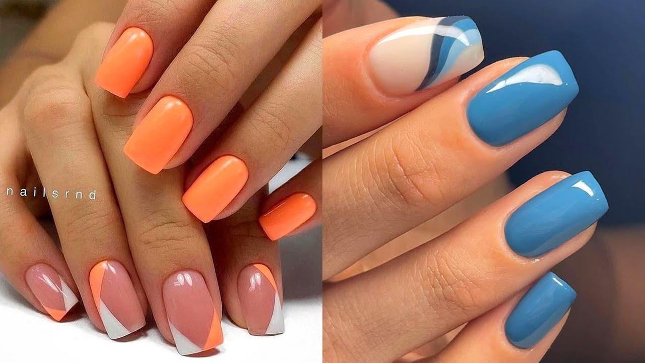 Most Beautiful Nail Polish Printed Nail Polish Designs - YouTube