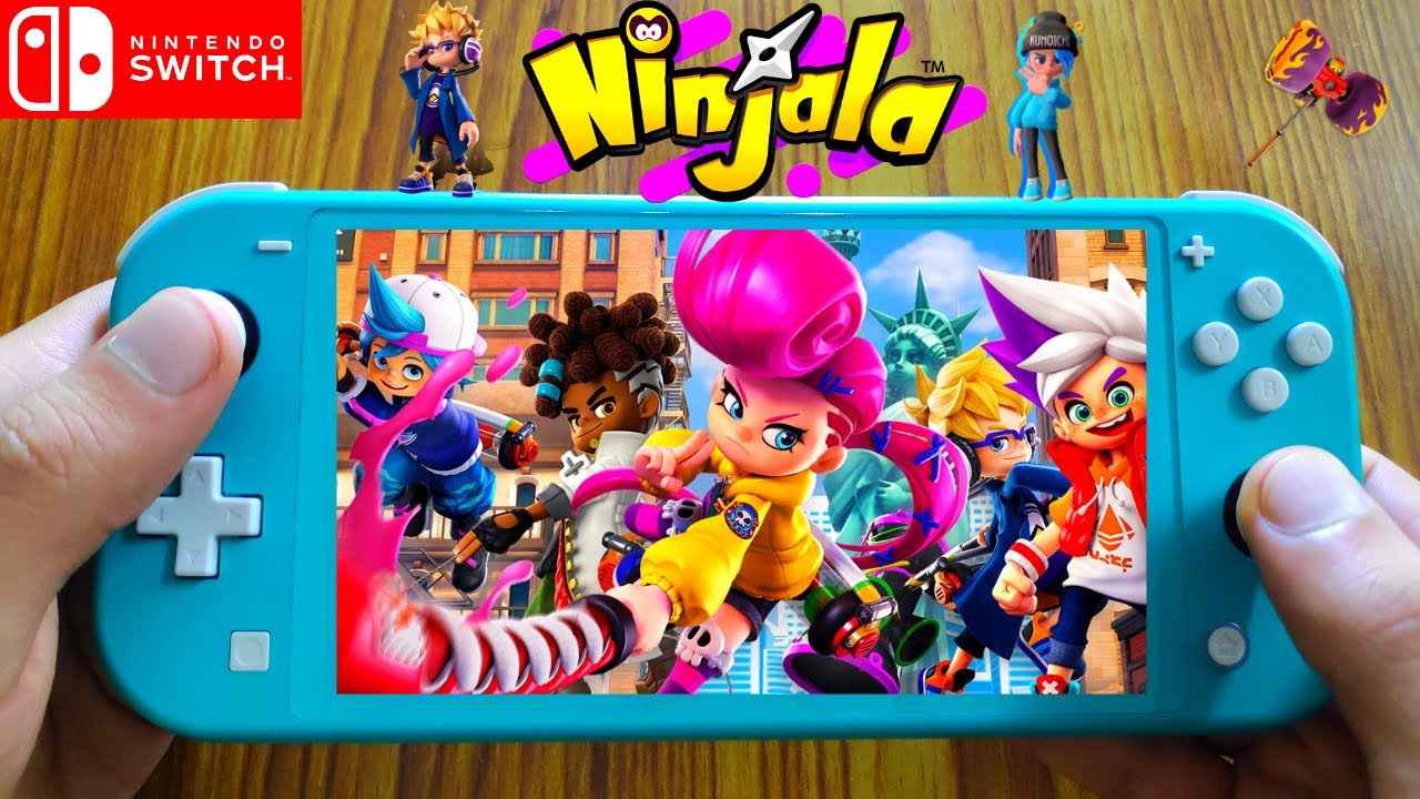 Ninjala | Nintendo Switch Lite | 2021 - YouTube