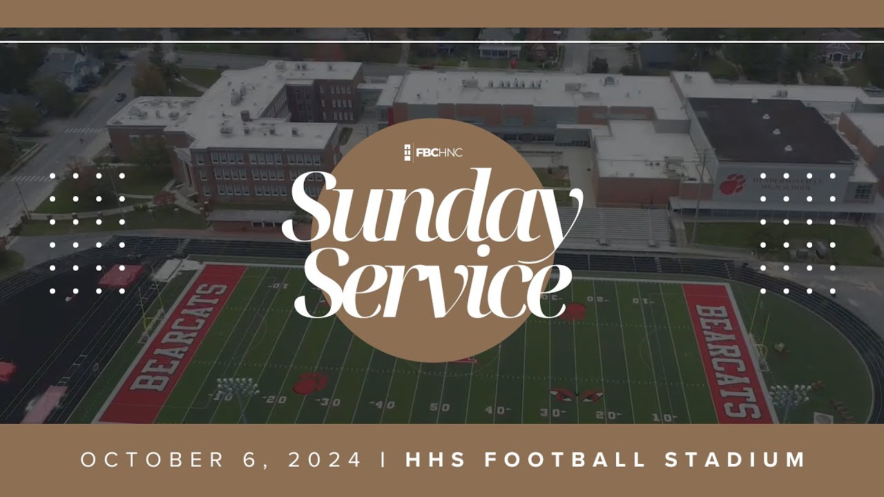Worship Service at Hendersonville High School Football Stadium ...
