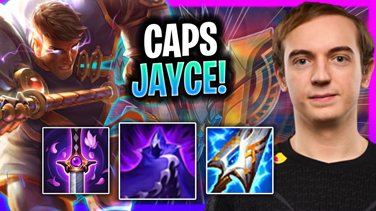 CAPS CHILLING WITH JAYCE! | G2 Caps Plays Jayce Top vs Urgot! Season ...