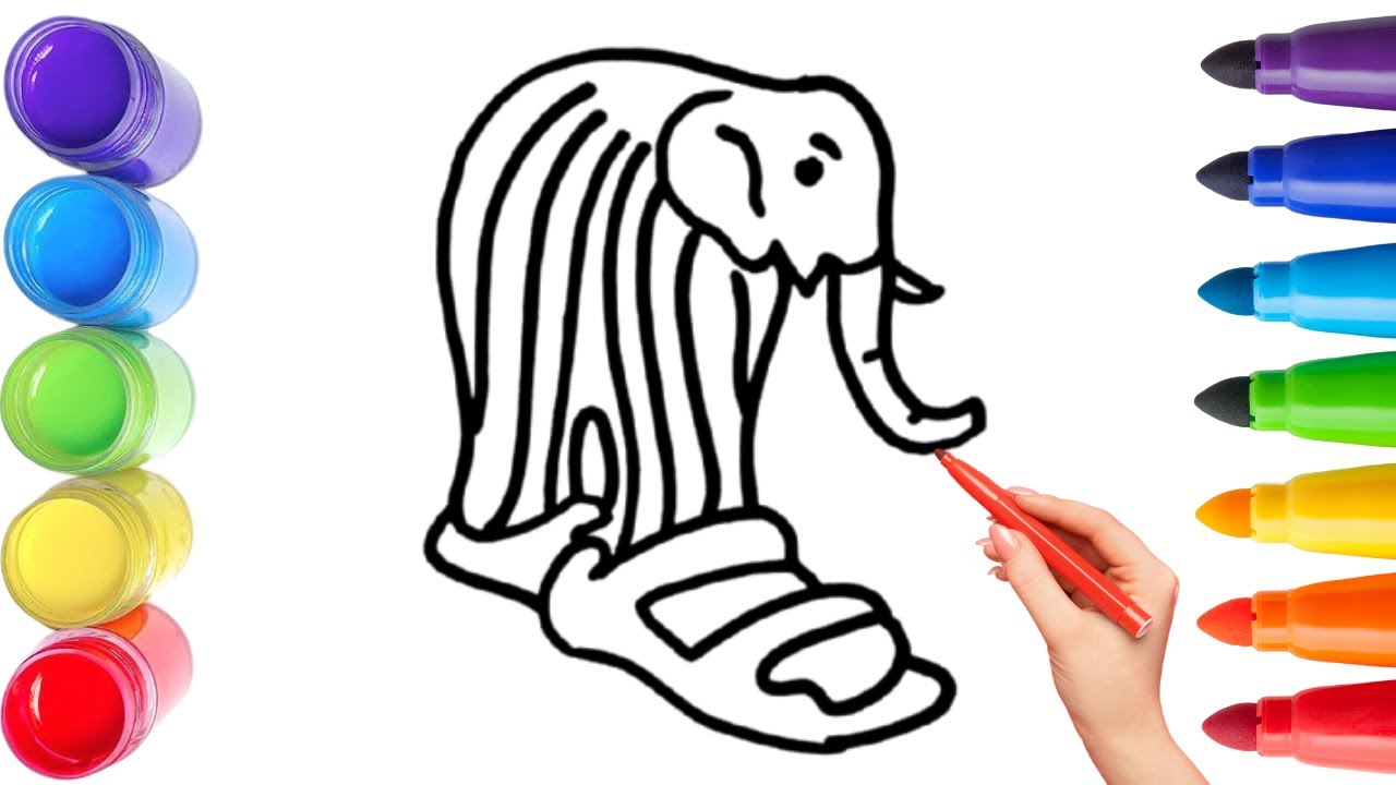 How To Draw cute Lirili Larila Drawing, Painting & Coloring For Kids ...