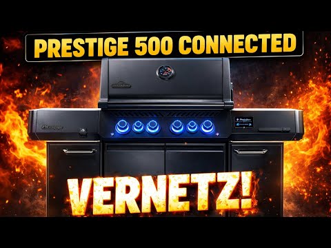 Dieser Grill denkt für dich… 😳🔥 Napoleon Prestige 500 Phantom Connected 👍🏻 + ZUBEHÖR 