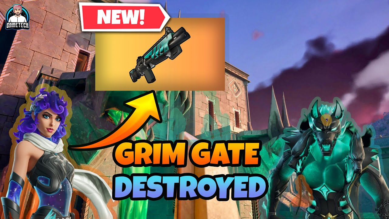 Destroying Grim Gate With The New Shutgun | وجلد الخصوم Grim Gate ...