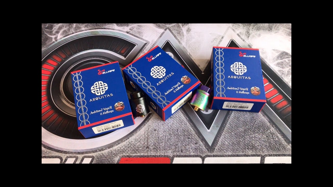 HellVape Aequitas RDA - Ревю - YouTube