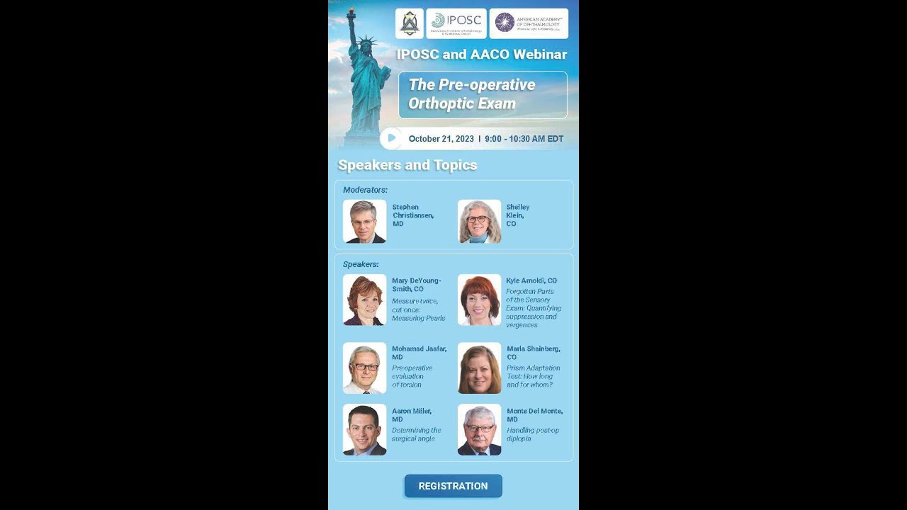 IPOSC-AACO webinar: The Preoperative-Orthoptic Exam - YouTube
