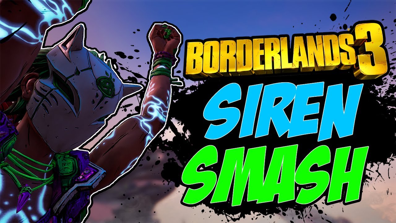 CRUSHES EVERYTHING! - Siren Smash Amara Build | Borderlands 3 - YouTube