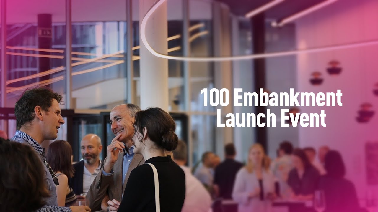 100 Embankment is open for business(es)! - YouTube
