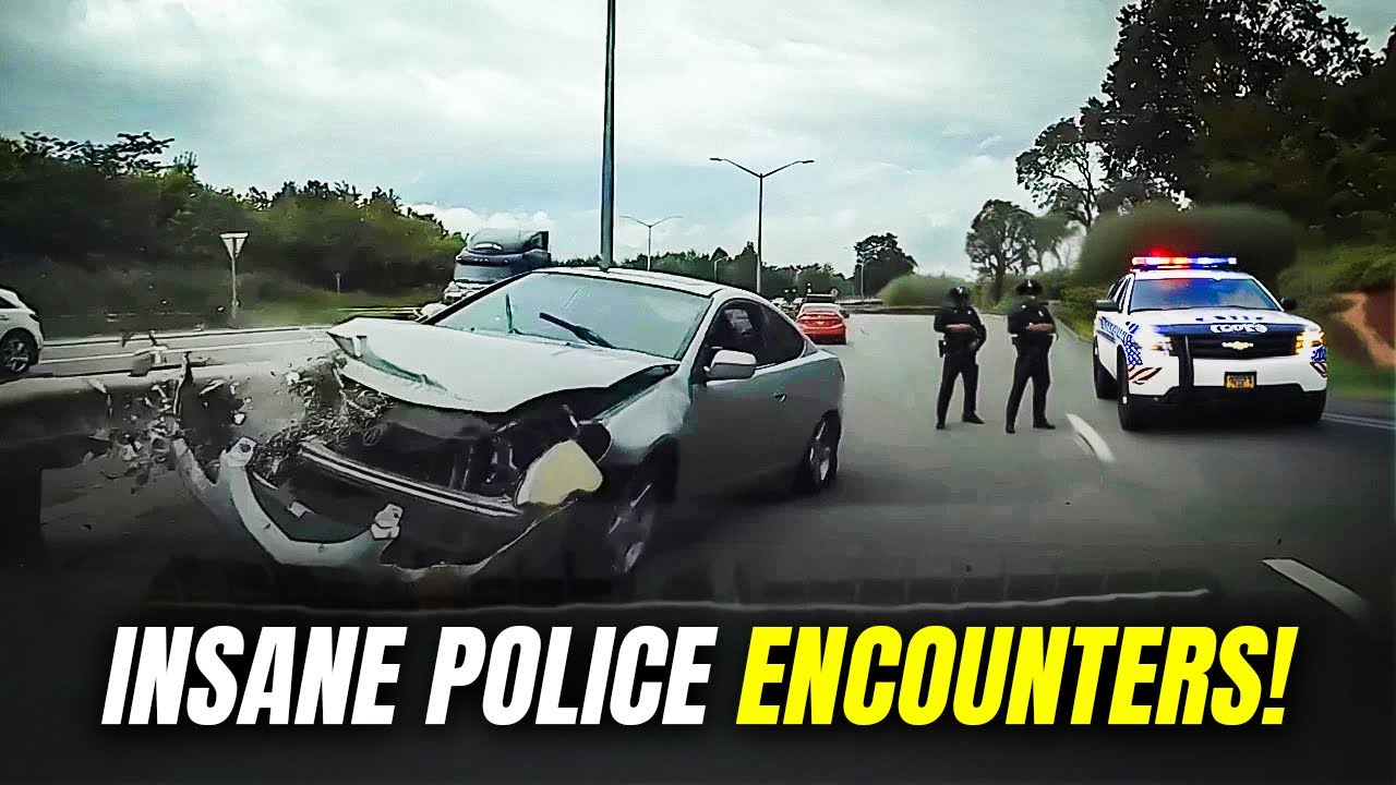 UNBELIEVABLE Moments Caught On Police Dashcam! - YouTube
