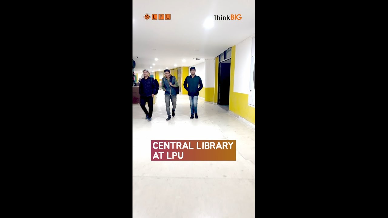 Center Library at LPU | #shorts |#shortvideo - YouTube