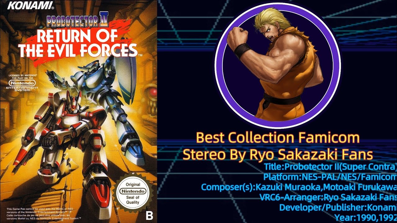 Probotector II (Super Contra) AST (VRC6-Mix) - Best Collection Famicom ...