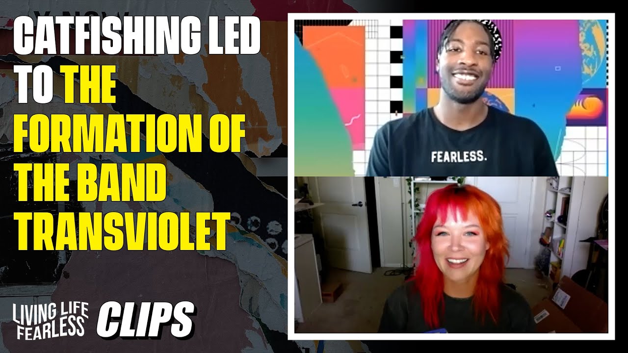 Catfishing Led to the Formation of the Band Transviolet - YouTube