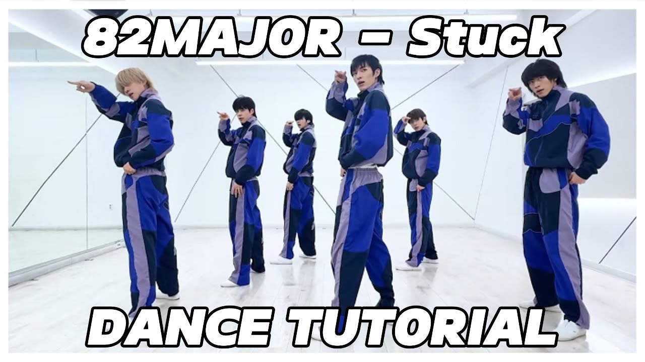 혀끝 (Stuck) - 82MAJOR (82메이저) Dance Practice Mirrored Tutorial Slowed ...