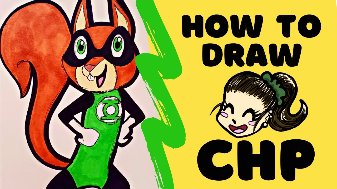 HOW TO DRAW - Ch'p (DC League of Super-Pets) Relaxing/Chill - YouTube