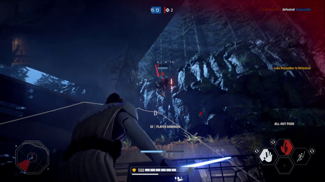 Obi-wan Kenobi has the high ground - YouTube