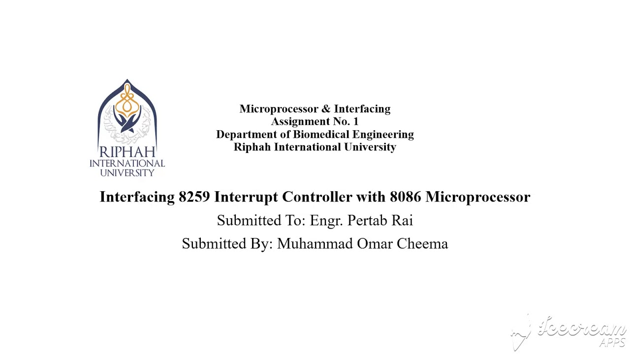 Interfacing 8259 Interrupt Controller with 8086 Microprocessor ...