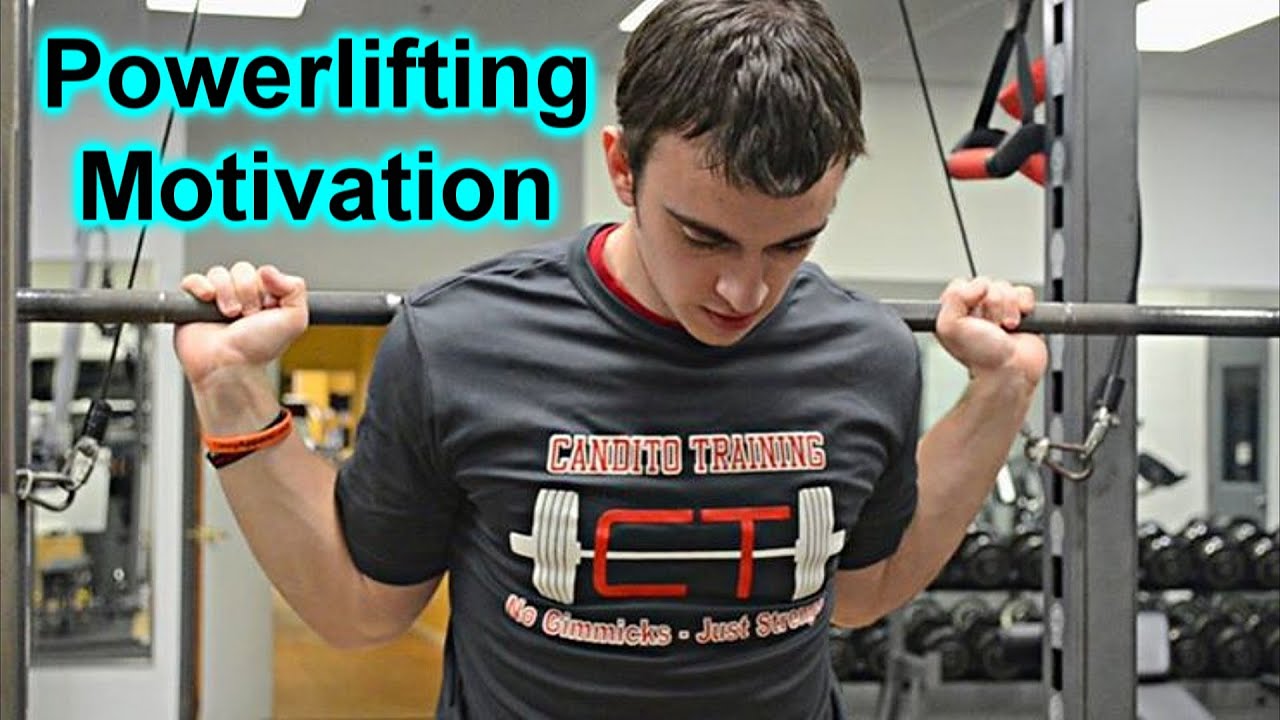Jonnie Candito Powerlifting Motivation HD - "What's So wrong Being ...