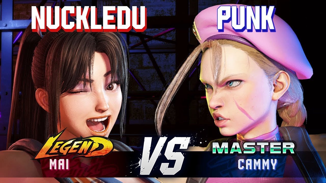 SF6 Can Opener NUCKLEDU (Mai) vs (PUNK) Cammy Street Fighter 6 - YouTube