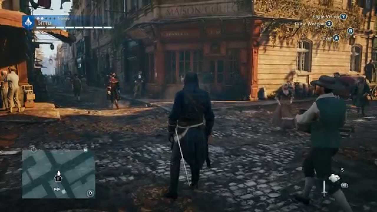 Assassin's Creed Unity Gameplay with Graphics Settings on nVIDIA ...