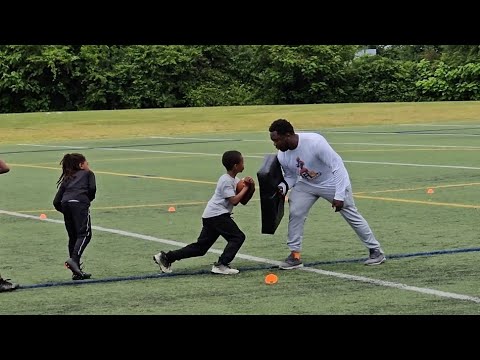 Great football running drills and training before 2023 season!! - YouTube