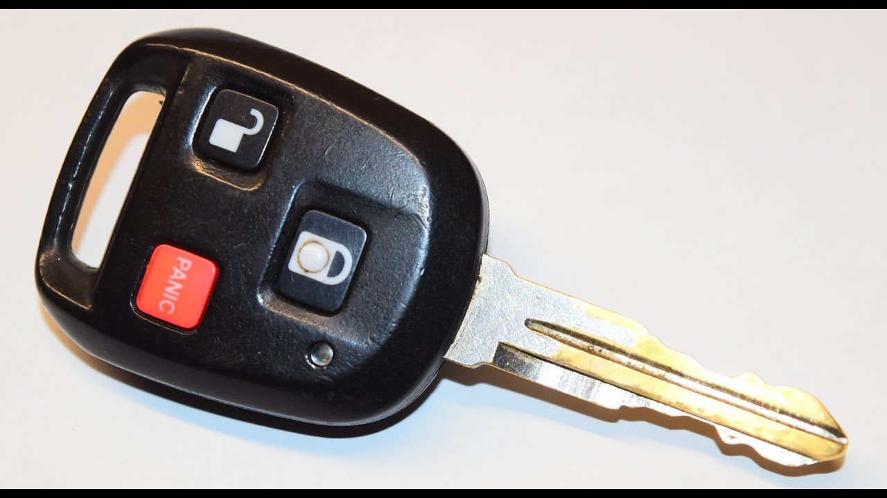 Isuzu Axiom / Rodeo Key Fob Battery Replacement - EASY DIY - YouTube