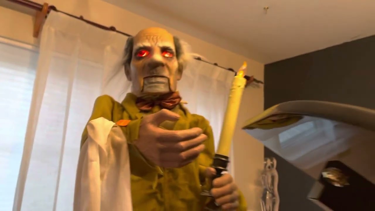 Scary Butler, Halloween Figurine - YouTube