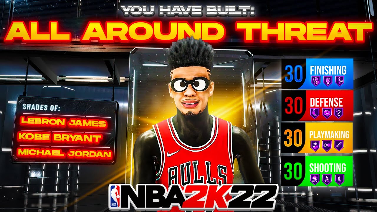 *NEW* “ALL-AROUND THREAT” BUILD IS THE BEST BUILD IN NBA 2K22! BEST ISO ...