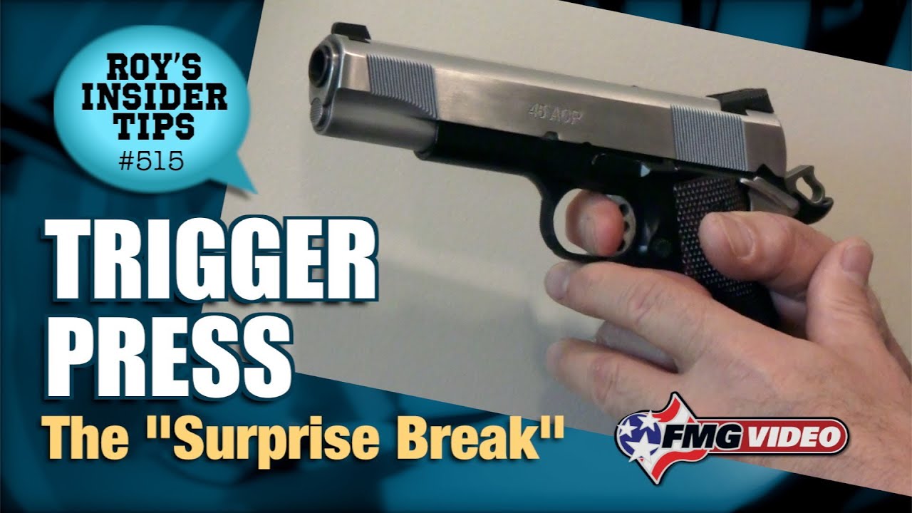 Trigger Press: The "Surprise Break" - YouTube