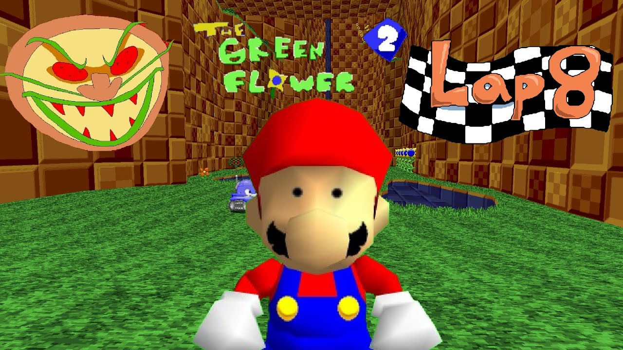SRB2: GFZ Act 2 Lap 8 as N64 Mario - YouTube