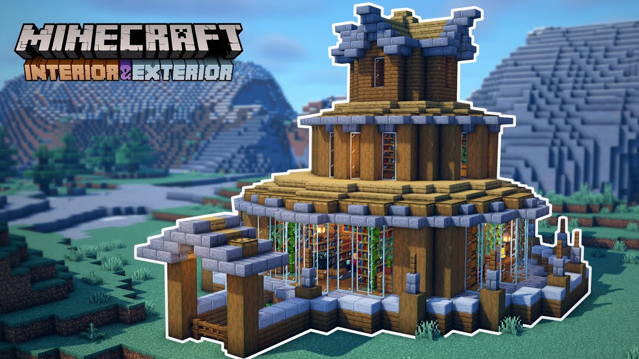 Minecraft Interior & Exterior: Ultimate Survival Base - YouTube