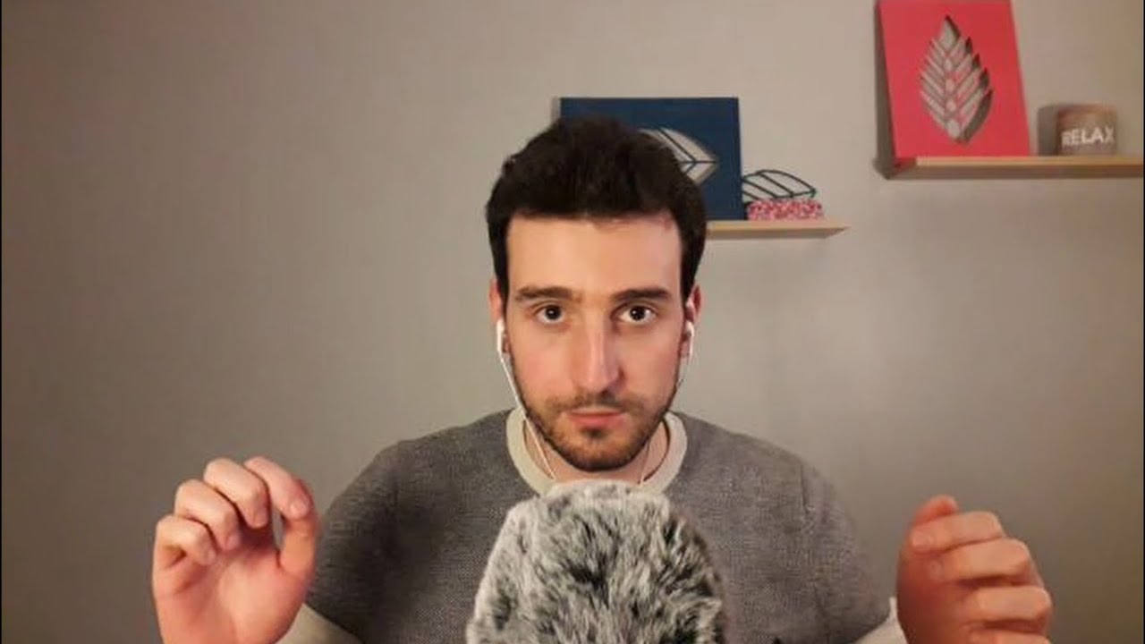 ASMR HAND SOUNDS - finger fluttering, tapping, rubbing hands - YouTube