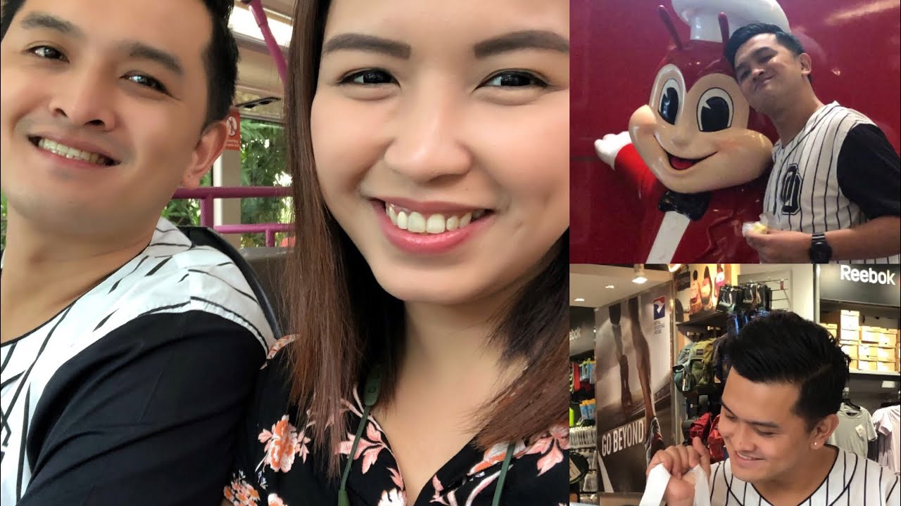 Jollibee + Window shopping daw?!!!!! - YouTube